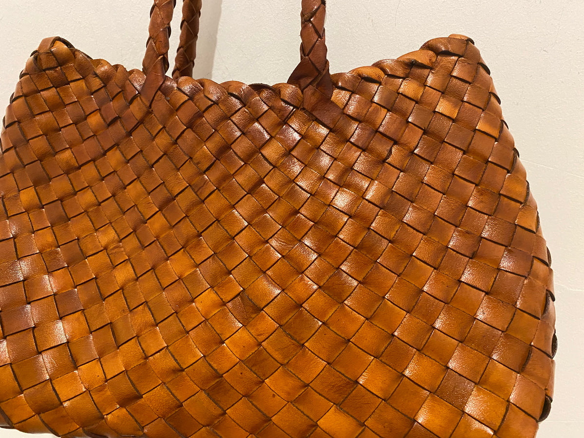 The Sadie by Lili Grace - Woven Leather Mini Bag – Lili Grace Boutique